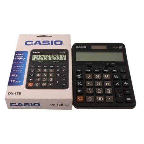 Casio Dx 12b Desktop Calculator