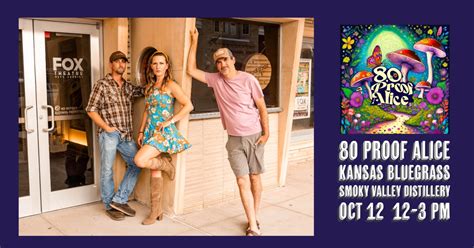 80 Proof Alice Smoky Valley Distillery An Afternoon Of Kansas Bluegrass