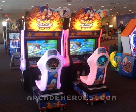 Sonic And Sega All Stars Racing Arcade Machine Spotted In The Wild Segabits 1 Source For Sega