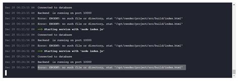 Im Getting An Error Error Enoent No Such File Or Directory Stat