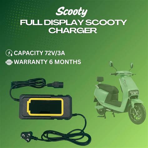 Full Display Scooty Charger 72v 3a At ₹ 684 Piece Electric Scooter