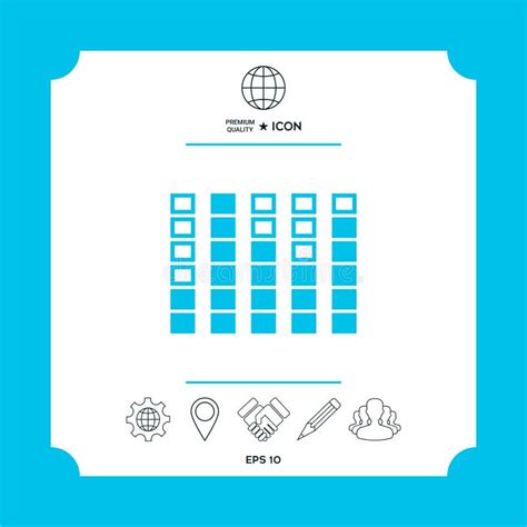 Spectrum Analyzer Equalizer Icon Stock Vector Illustration Of Mixing Analyzer 116141897