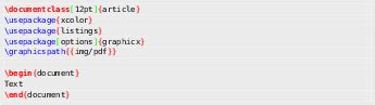 Color And In Listings Environment TeX LaTeX Stack Exchange