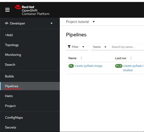Build And Publish Docker Images From A Github Source Using Red Hat Openshift Pipelines Ibm