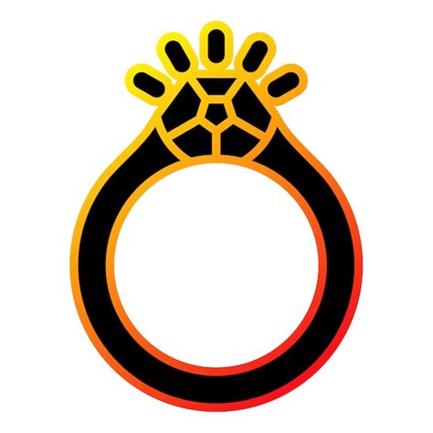 Premium Vector Ring Icon