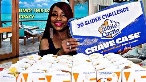 White Castle 30 Slider Crave Case Challenge Youtube