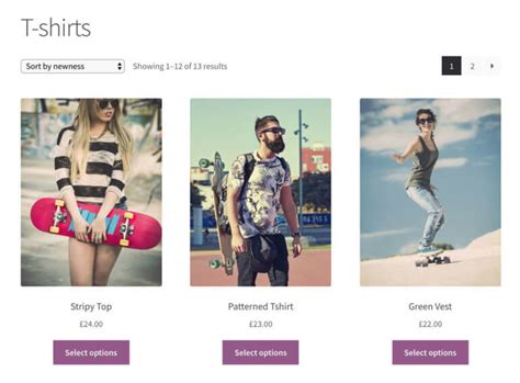 WooCommerce Variations Dropdown On The Shop Category Page