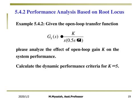 PPT Stability Analysis Root Locus PowerPoint Presentation Free Download ID