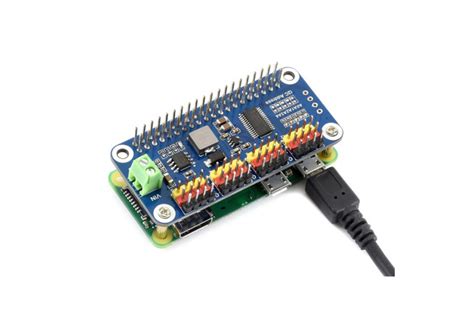 Servo Driver HAT For Raspberry Pi Ch Bit I C Kiwi Electronics