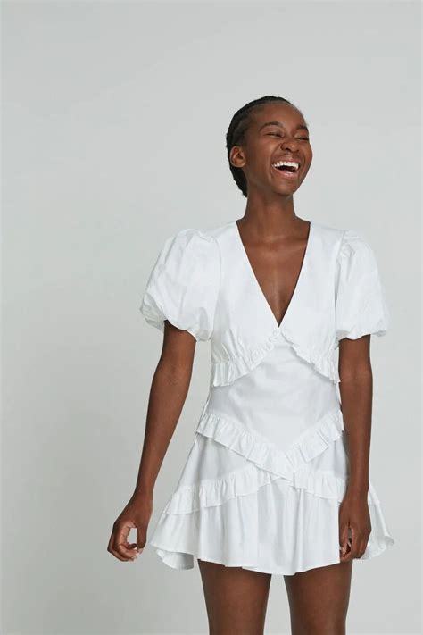 Maggie Marilyn Maggie Marilyn The Jones Dress White On Designer Wardrobe