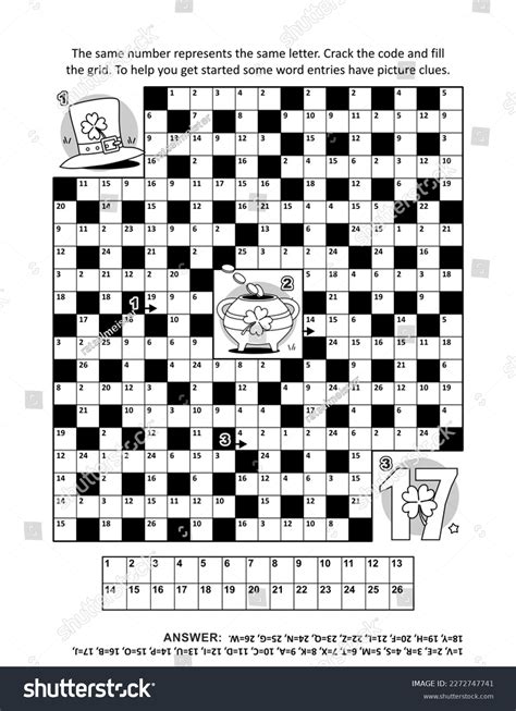 Coded Crossword Puzzle Codebreaker Word Game Stock Illustration 2272747741 Shutterstock Coded Crossword Puzzle Codebreaker Word Game Stock Illustration 2272747741 Shutterstock