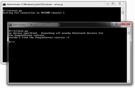 Python Can T Discover Service Created With PyBluez Stack Overflow