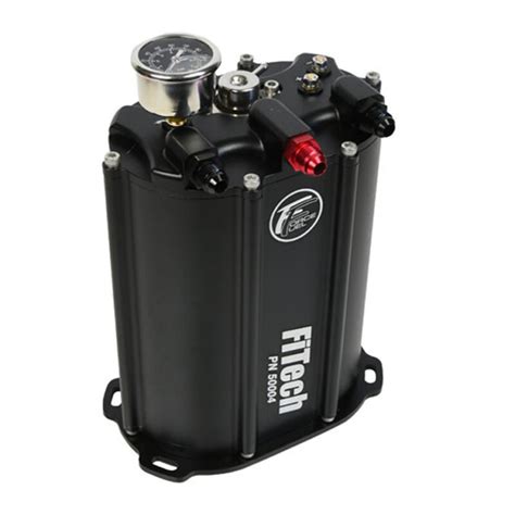 Fitech Fuel Injection 340lph Force Fuel System Black Finish 50004