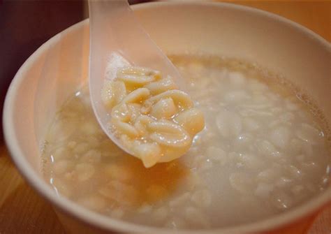 Traditional Fujian Style Food Huang Zehe Peanut Soup
