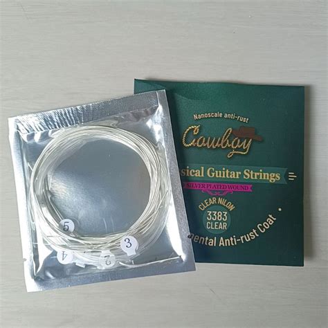 Jual Senar Gitar Classic Nilon Cowboy Satu Set Shopee Indonesia