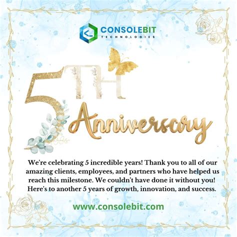Consolebit Technologies Pvt Ltd On Linkedin Anniversary Anniversarycelebration