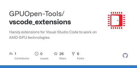 GitHub GPUOpen Tools Vscode Extensions Handy Extensions For Visual Studio Code To Work On AMD