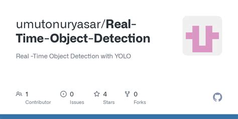 Github Umutonuryasarreal Time Object Detection Real Time Object