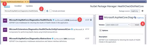 Explanation About Net Core 31 Health Check Middleware