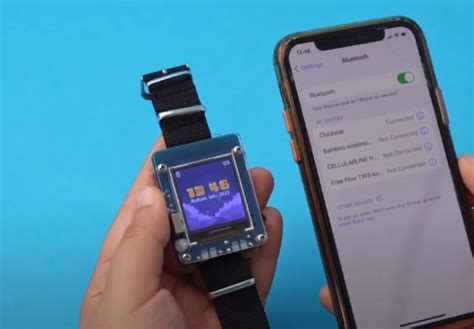Clockstar Iphone Compatible Diy Smartwatch With Python Coding