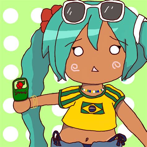 Hatsune Miku And Brazilian Miku Danbooru