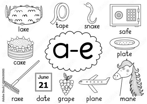 Phonics A E E E I E O E U E Worksheet Worksheets Library