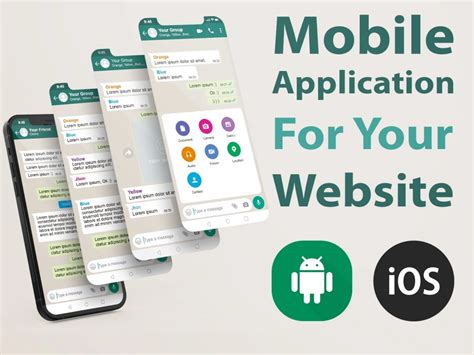 Mobile Application For Android And IOS For Your Website Upwork