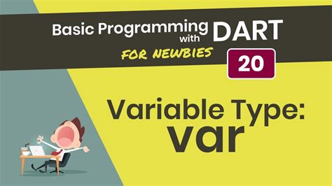 [4k] pemrograman dasar dart 20 tipe data var youtube