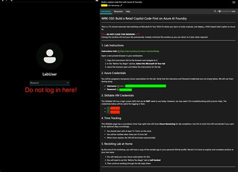 2 2 skillable based setup contoso chat workshop guide