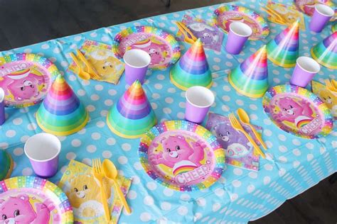 Care Bears Birthday Party Ideas Photo 1 Of 12 Care Bear Birthday