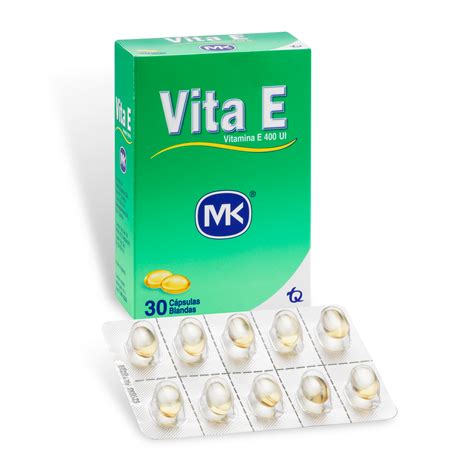 Vitamina E 400 Ui3 Blister 10 Capmk