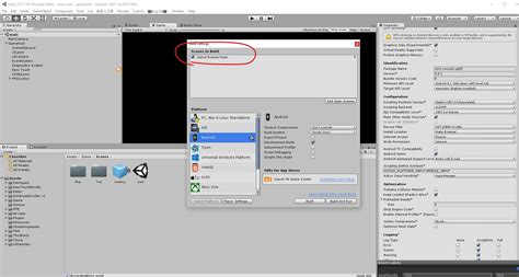Android Unity Scenes And Asset Bundles Where Not Loaded After Compiling To Apk Stack Overflow
