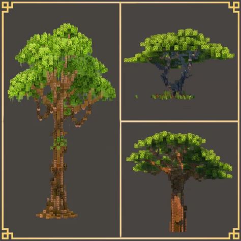 Tropical Minecraft Trees Minecraft Map