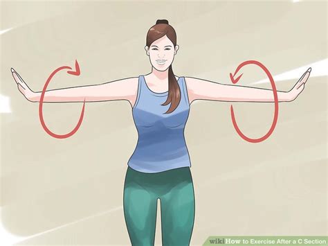 Ways To Exercise After A C Section WikiHow Fitness