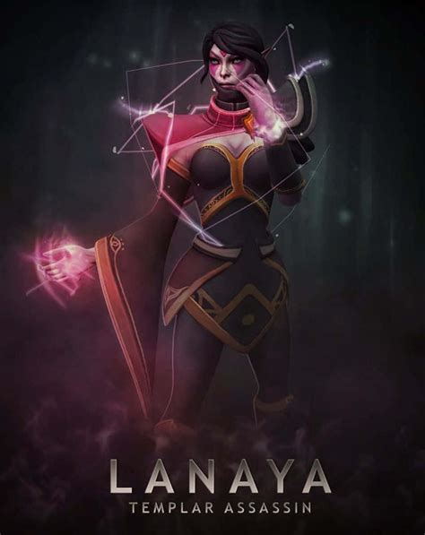 Download Templar Assassin In Action Wallpaper