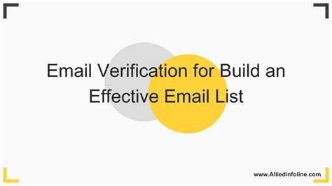 Email Verification For Build An Effective Email List Freelance Hub