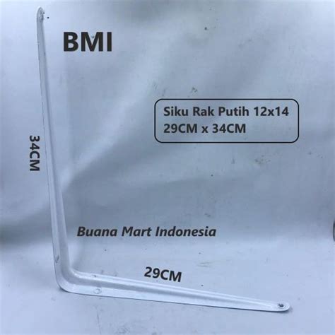 Jual Siku Rak 12 X 14 Bracket Siku Dinding Braket Besi Siku L Shopee Indonesia