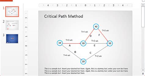 Critical Path Method Templates For Excel