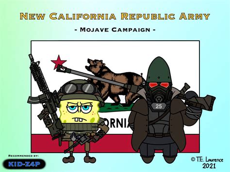 Spongebob And Patrick Ncr Army By Te Laurence On Deviantart