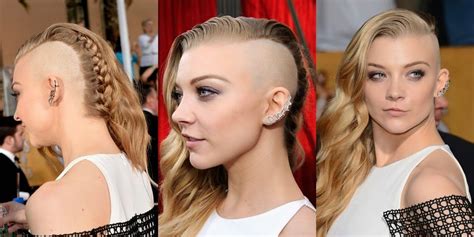 Natalie Dormer Undercut Hairstyles Viking Hair Hair Pictures