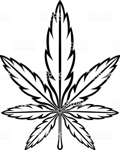 Easy Pot Leaf Drawing Free Download On Clipartmag