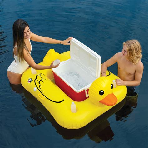 Rubber Duck Floating Beverage Cooler Float The Green Head