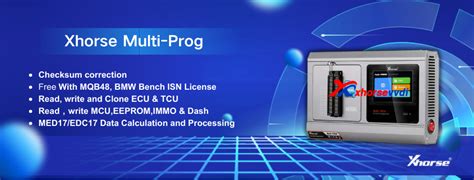 Xhorse VVDI Multi-Prog 2nd Generation of VVDI Prog Support ECU & TCU Clone
