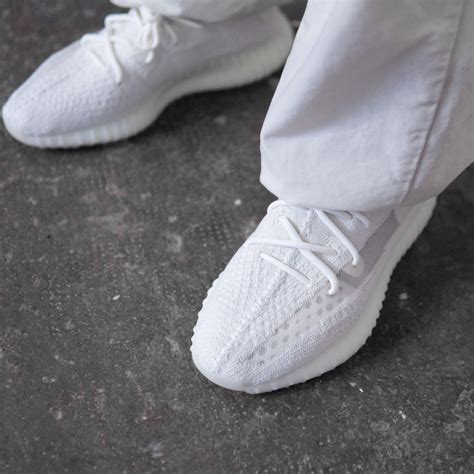 Yeezy Boost 350 V2 Bone On Foot