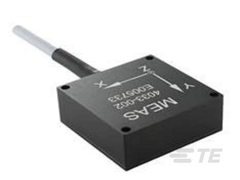 Amplified Dc Triaxial Accelerometer Model 4033 Te Connectivity