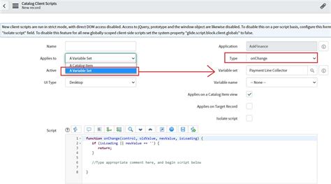 Multi Row Variable Set OnChange Event How To Ref ServiceNow