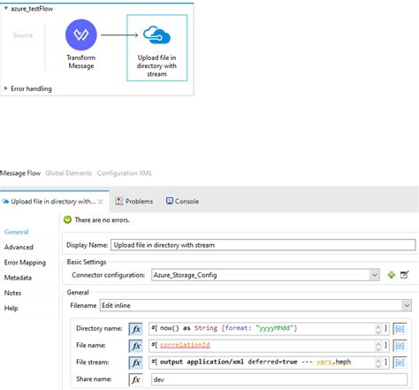 Mulesoft Solved Mule 4 Sending Payload After Transform To Azure File Share Stack Overflow