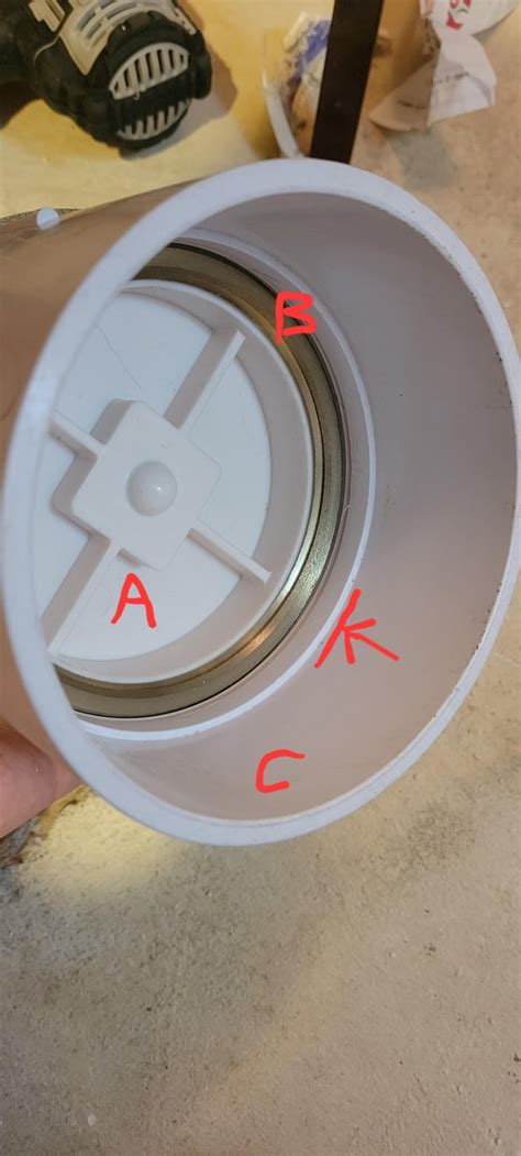 How Is This Cleanout Cap Possibly Be Adjustable See 1st Comment R How Is This Cleanout Cap Possibly Be Adjustable See 1st Comment R