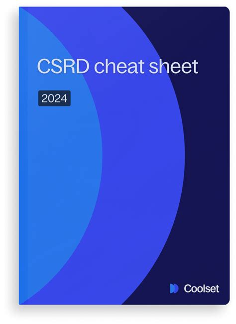 Csrd Cheat Sheet