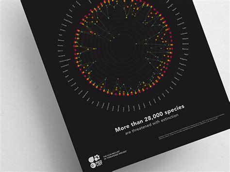 Threatened Species Across The Globe Data Visualisation On Behance